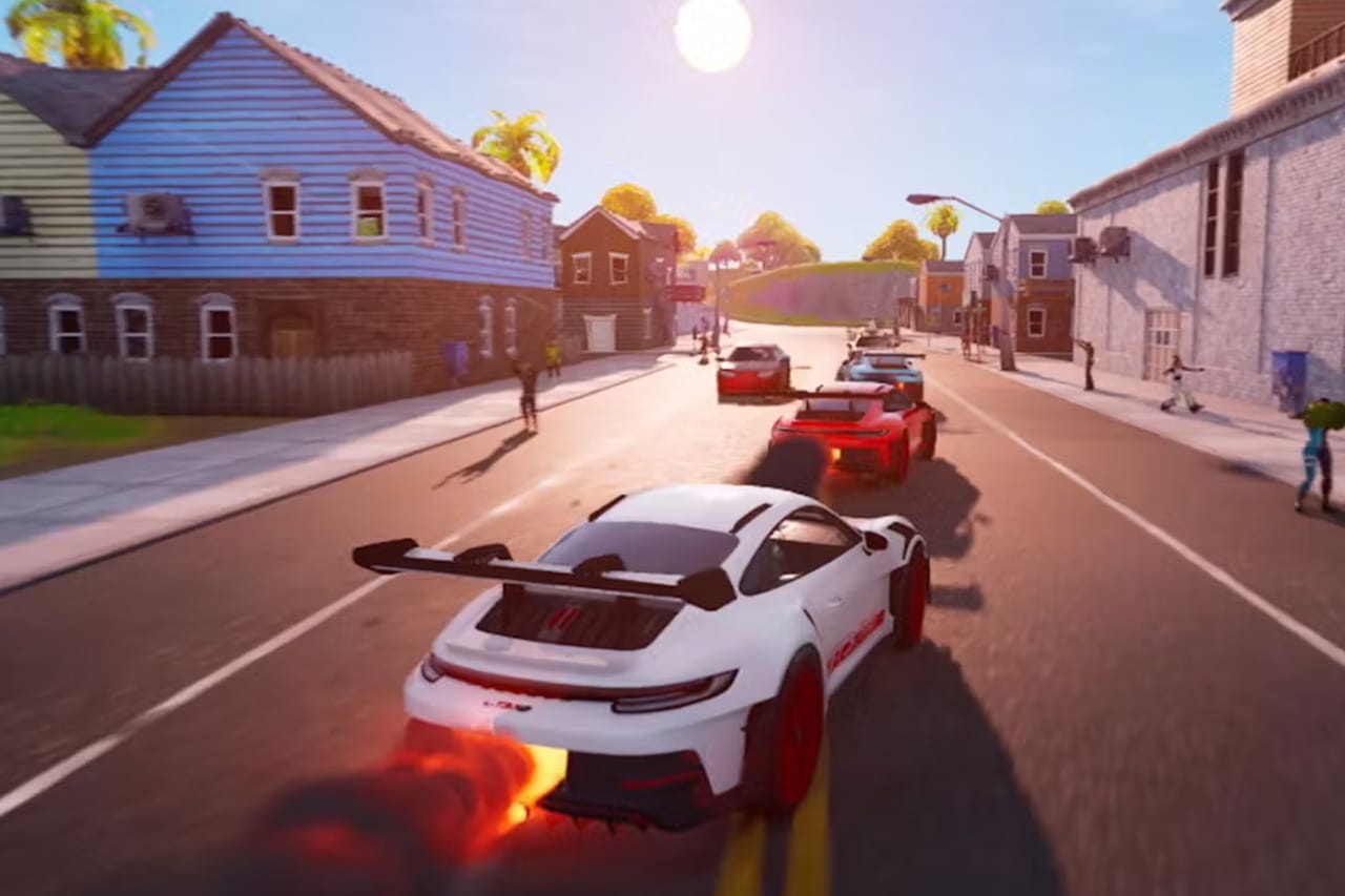 Fortnite Meets Porsche: New Playground for the 911 GT3 RS - Motofutura